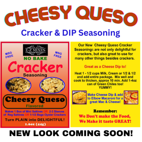 Cheesy QUESO Cracker Seasoning - Simple Salsa Mix