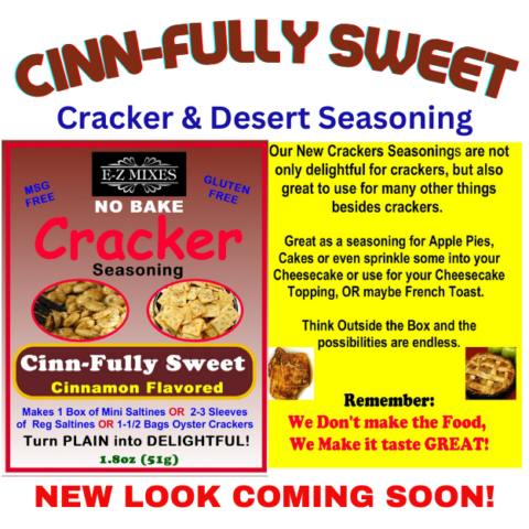 Cinn-Fully Sweet Cracker Seasoning - Simple Salsa Mix